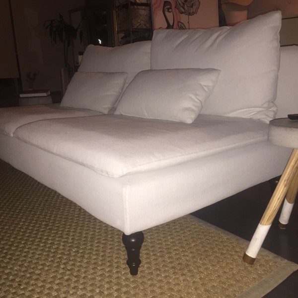 Bingltd - 7" Tall Profile Hardwood Sofa Legs - Set of 4 (pauline) - Etsy