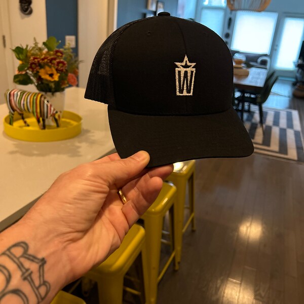 Clapper Board Snapback Hat, YOUR TEXT Personalized Embroidered ...