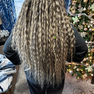 Viking Dreadlocks Dreadlock Ponytail Synthetic Dreadlocks on Elastic ...