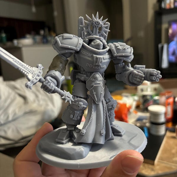 Silver Wardens Character Models | Wargaming Proxies - Etsy