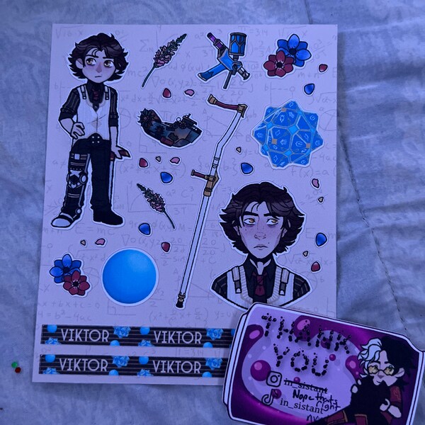 Amity Blight INSPIRED Stickers [the Owl House] **NOT WATERPROOF** - Etsy