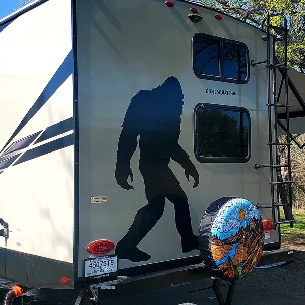 Bigfoot, Sasquatch Large Wall Decal - Etsy