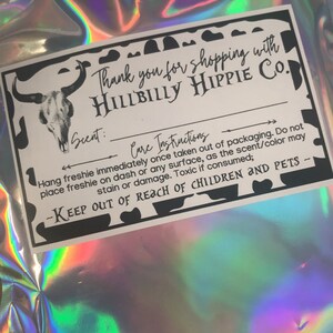 INSTANT DOWNLOAD Freshie Warning Labels With Space to Write - Etsy