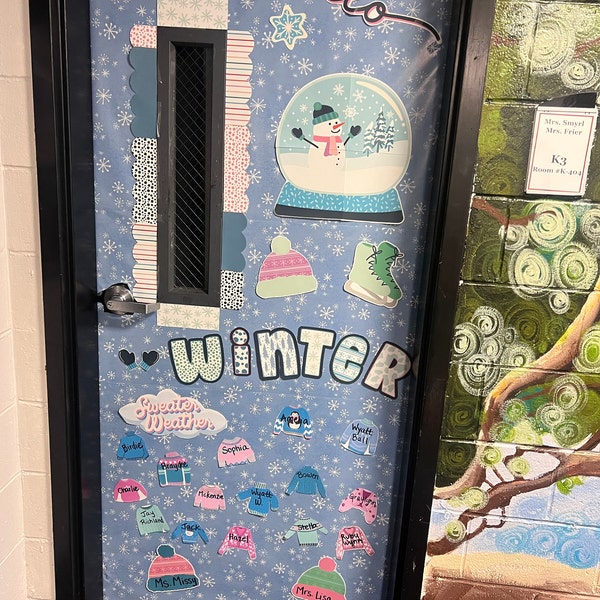 Back to School Classroom Door Decor Kit Printable Composition Notebook ...