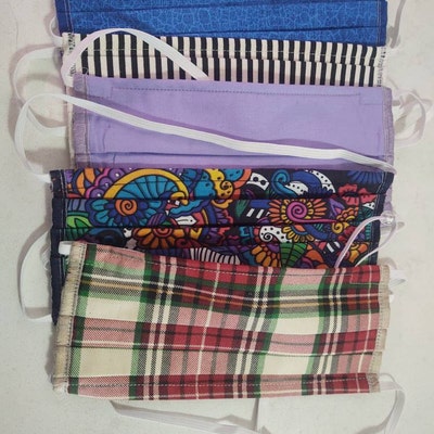 Best Mask for Hearing Aids, Over the Head, One Size Fits All, Made in ...