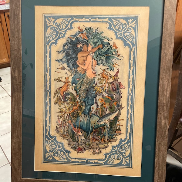 The Sea Princesses Mermaid Lovers Lesbian Mermaids Queer Art LGBT ...