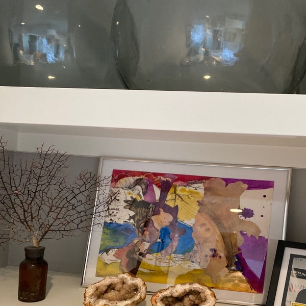 Vintage Impressionist Landscape Oil Painting Titled "new Canaan Woods ...