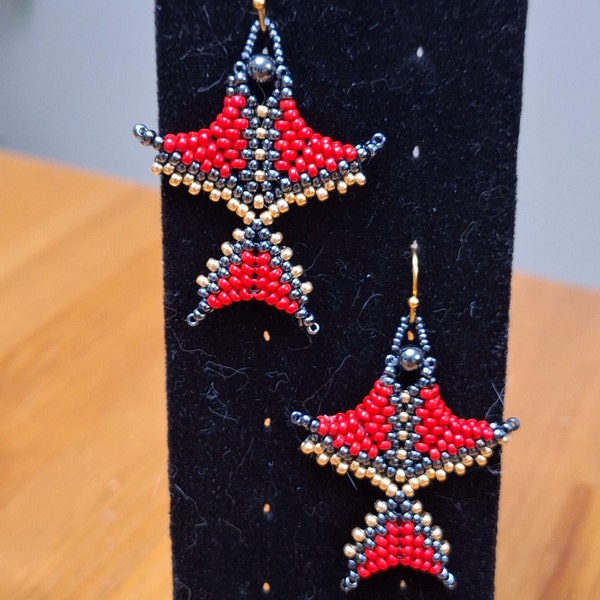 CHIMERE Beaded Necklace Beading Tutorial Beadweaving Pattern Seed Bead ...