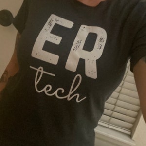Emergency Room Tech Shirt Emergency Room Tech Gift ER Tech - Etsy