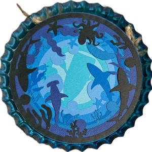 Welcome Sign Shadow Box, Welcome Sea Shadow Box, Beach House Signs for ...