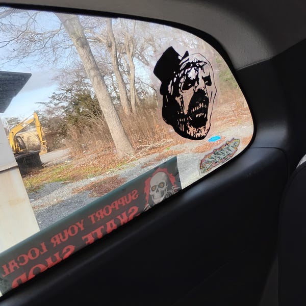 Terrifier 2 Salt Bae Vinyl Horror Decal - Etsy
