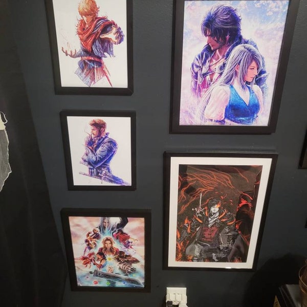 Final Fantasy XVI Clive and Jill - Limited Edition Fine Art Print ...
