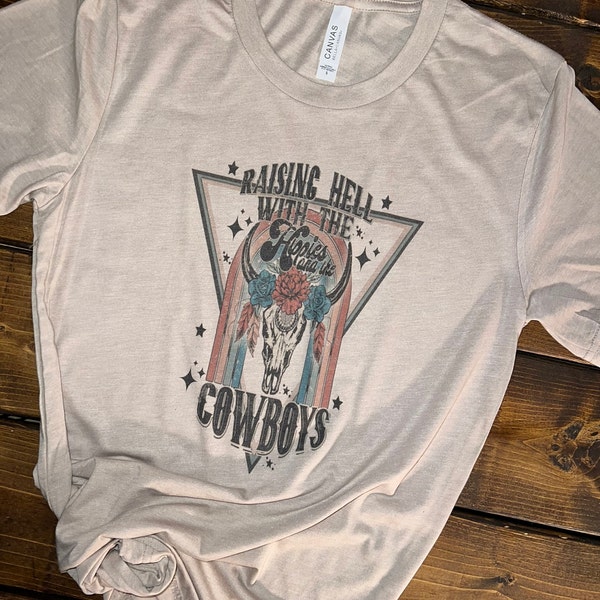 Western Raising Hell With the Hippies and the Cowboys | PNG | Digital ...