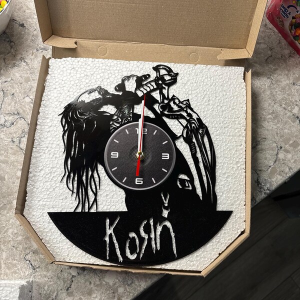 Police Car Vinyl Record Large Wall Clock Gift for Police Officer ...