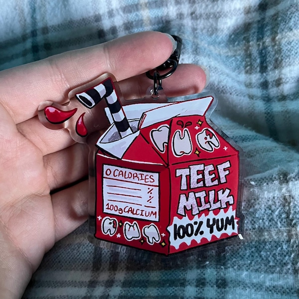 Milk Carton Keychains! - Etsy