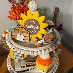 BUNDLE // Classic Fall Tier Tray Decor Bundle // Autumn Tier Tray Decor ...