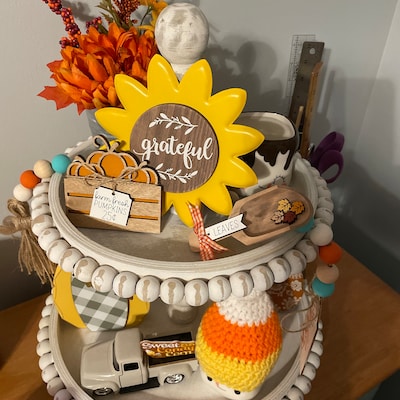 BUNDLE // Classic Fall Tier Tray Decor Bundle // Autumn Tier Tray Decor ...