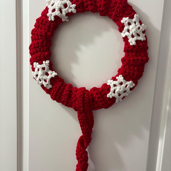 Quick & Easy Crochet Wreath Pattern Tutorial | Multiple Sizes ...