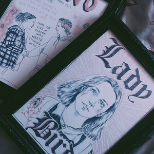Lady Bird A4 Print - Etsy
