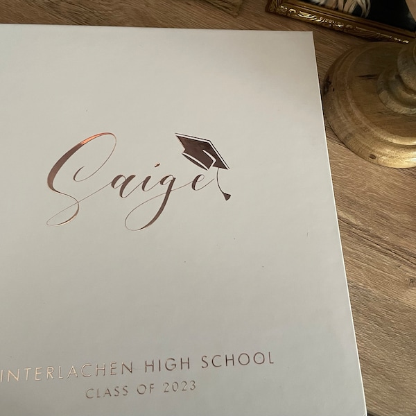 Graduation Guest Book Personalised | College Graduation Party | 50 ...