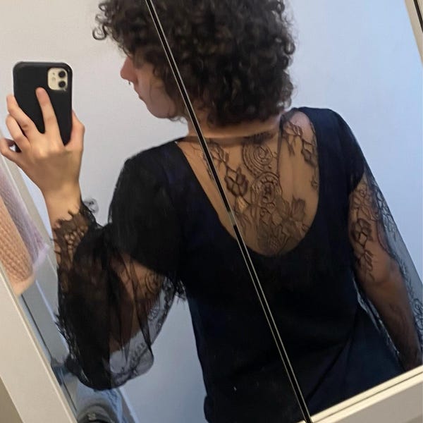 Black Goth Shrug Gothic Bolero Whimsigoth Gothic Eyelash Lace Flared ...