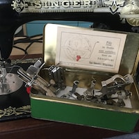 SINGER Sewing Machine Wooden Base for 99 28 128 VS-3 Restored by 3FTERS ...