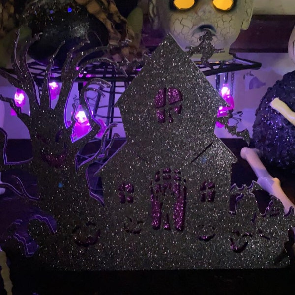 Haunted House Cake Topper / Halloween Cake Topper / Halloween Party ...