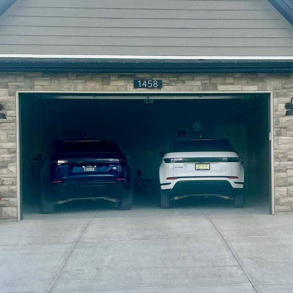 Custom Modern Address Sign Vertical and Horizontal House Numbers - Etsy