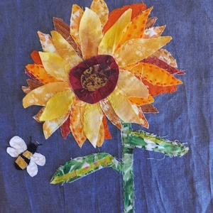 Slow Stitching Kit Poppies - Etsy