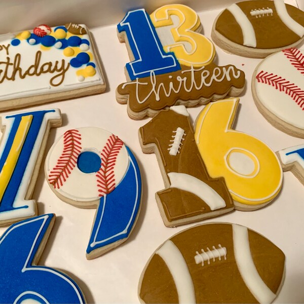 Lettered Number 13 Cookie Cutter/multi-size/dishwasher Safe Available ...