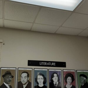 Toni Morrison Author Poster Literary Poster Writer Gift Teacher Gift ...