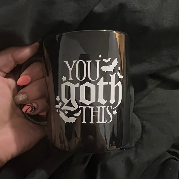 Personalized Goth Ornament, Handmade Ornament, Christmas Ornament Gift ...