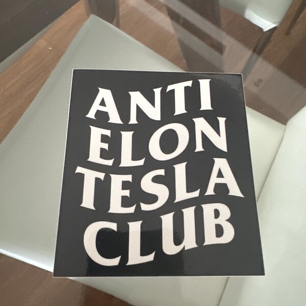 Tesla Owner Bumper Sticker, I Bought This Before ELON WENT CRAZY, Tesla ...