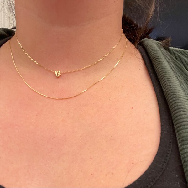 Delicate Chain, Layering Necklace, Simple Chain Necklace, Choker ...