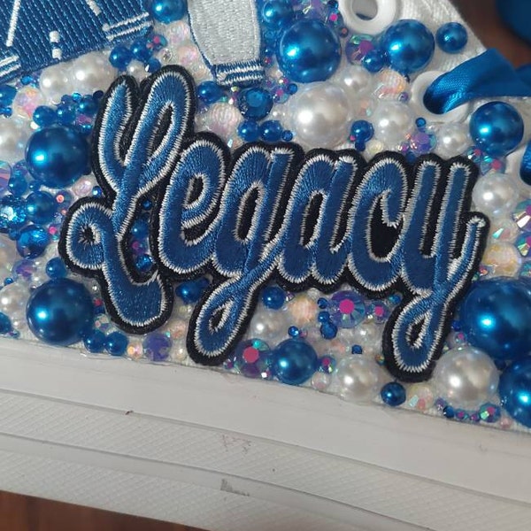 Legacy Patch- Iron on (blue) - Etsy