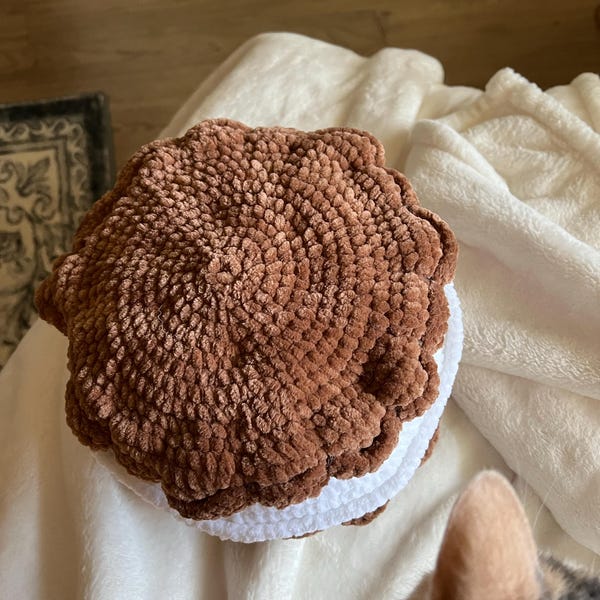 Crochet Pattern Cookie Pillow • Plush Oreo Style Cushion • Beginner ...