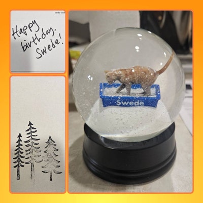 Extra Prints Custom Snow Globe - Etsy