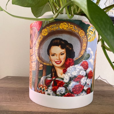 Alexander Henry FRIDA La Catrina FABRIC Border Print Marine - Etsy