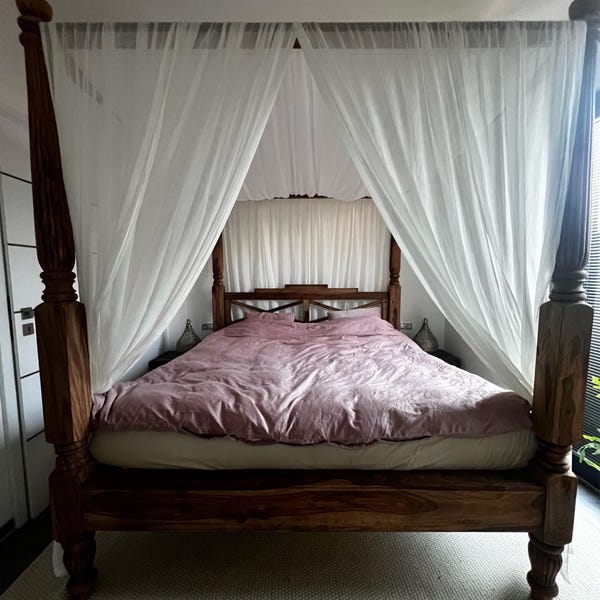 Hand Loom Woven Cotton Bed Canopy: Bedroom Decor - Etsy