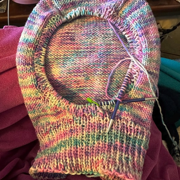 Basic Balaclava Knitting Pattern - Etsy