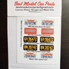 Chopped 1957 Volkswagen VW Oval Window Sunroof Sedan Resin Conversion ...