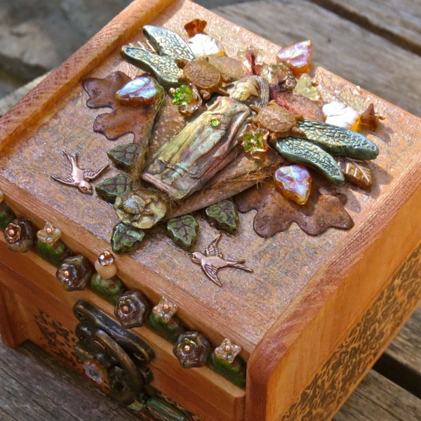 Heart Owl Turtle Buddha Totem Shield - Mixed Media Assemblage - Etsy