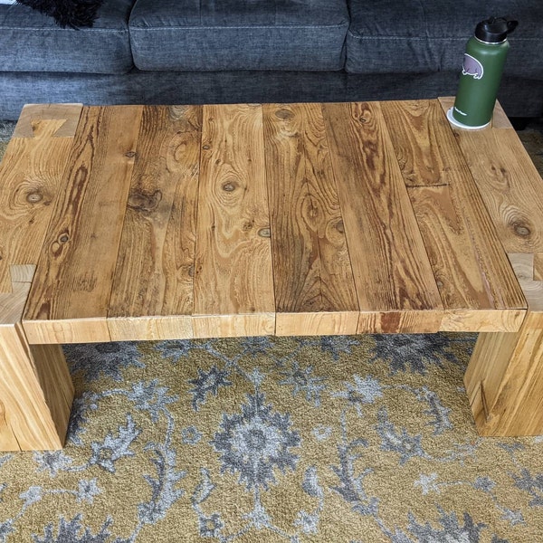 Coffee Table With Dovetail Legs - Etsy