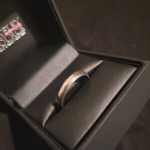 New Infinity His and Hers Tension Set Titanium Wedding Rings: | Etsy