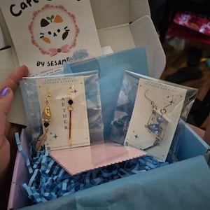 Aether Traveler Earrings Genshin Impact Inspired Cosplay Earrings ...