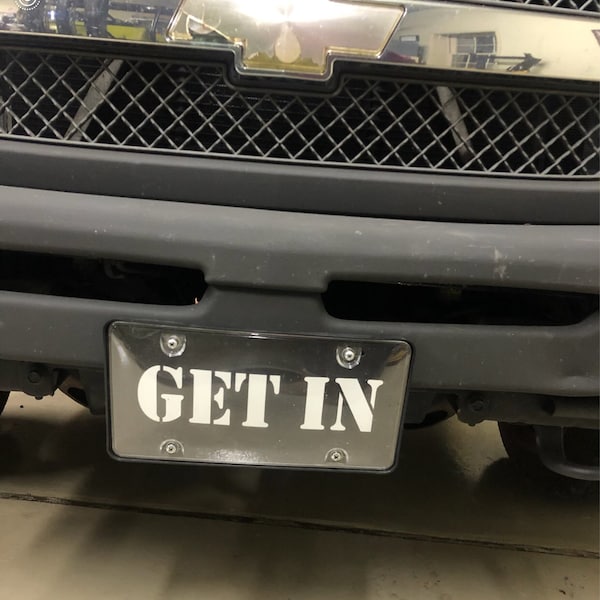 Personalized License Plate - You Choose the Size, Color and Text for ...