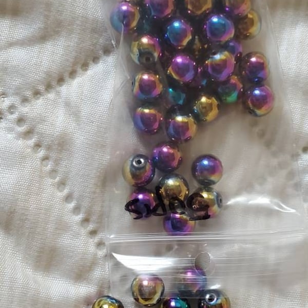 7 Chakra Natural Gemstone Crystal Chips Bag 1oz 7 Types Drilled Chip ...