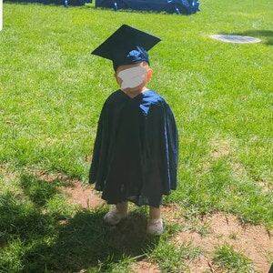Baby Graduation Cap and Gown,child Graduation Cap 2022,robe Outfit for ...