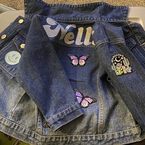 Botanical Letter Enamel Pin Personalize With Your Initial or | Etsy