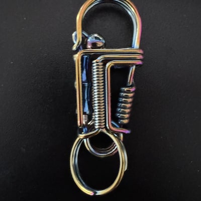 Minimalist Unique Wire Wrapped High Quality Stainless Steel Carabiner ...